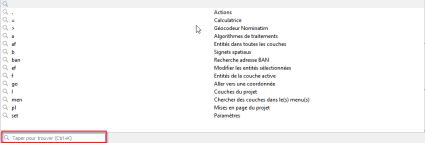 3 - Navigation, outils de base et sélections graphiques - Barre de ...